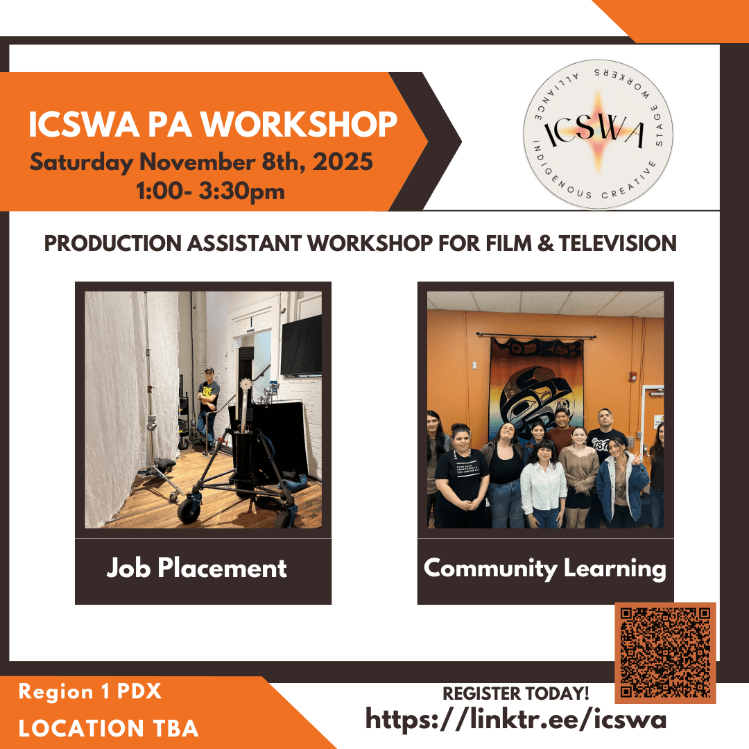 ICSWA Production Assistant Workshop | The Confluence