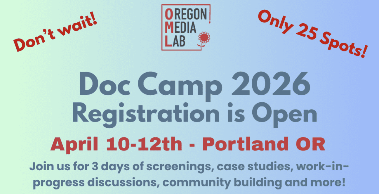 Register Now for Oregon Doc Camp Coming April 10-12, 2026 | The Confluence